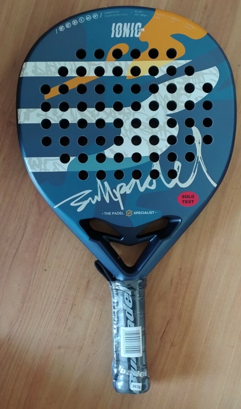Racchetta TEST – bullpadel ionic control 25 - Mister Padel - Il Negozio ...